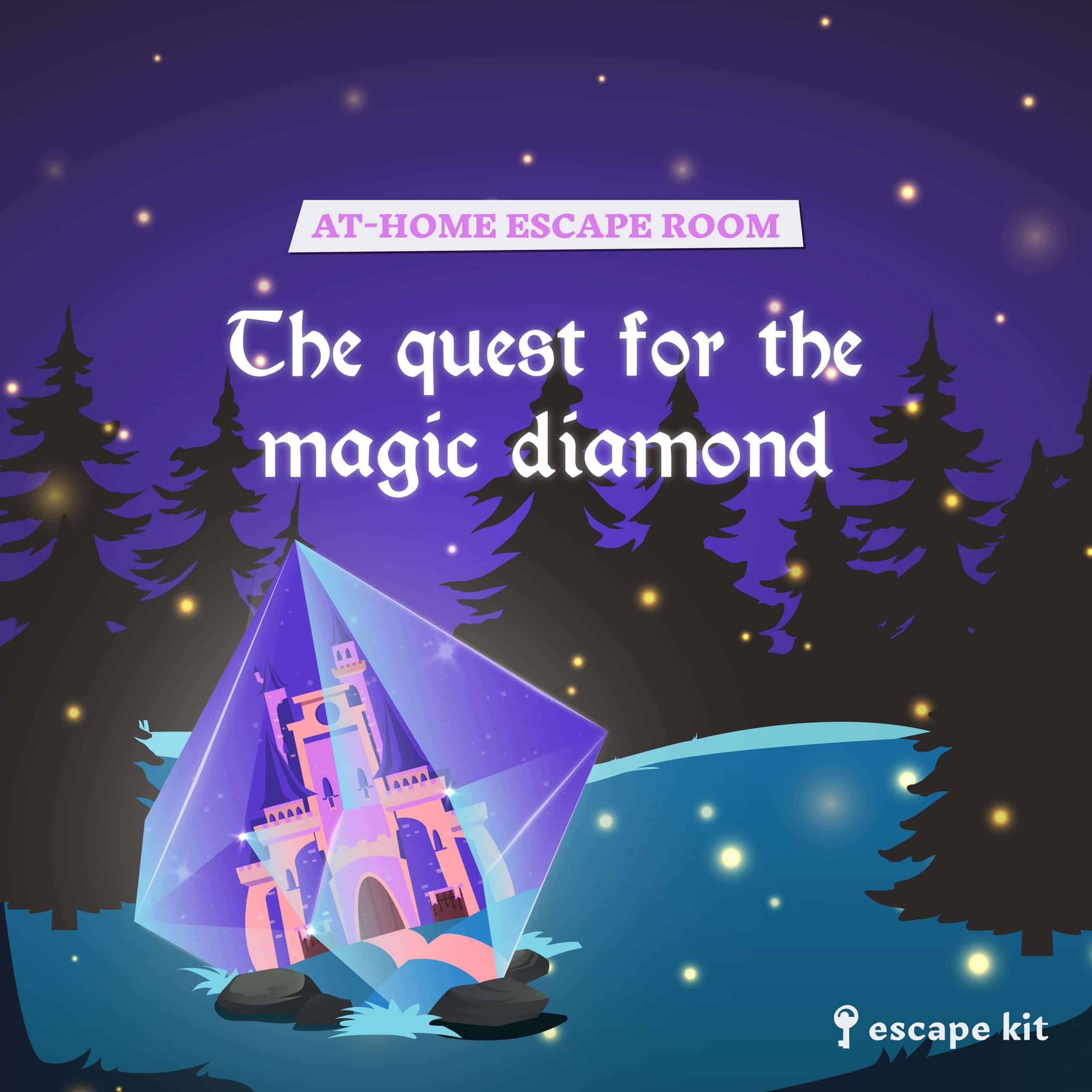 Frozen Escape Room – Quest for the magic diamond – Escape Kit