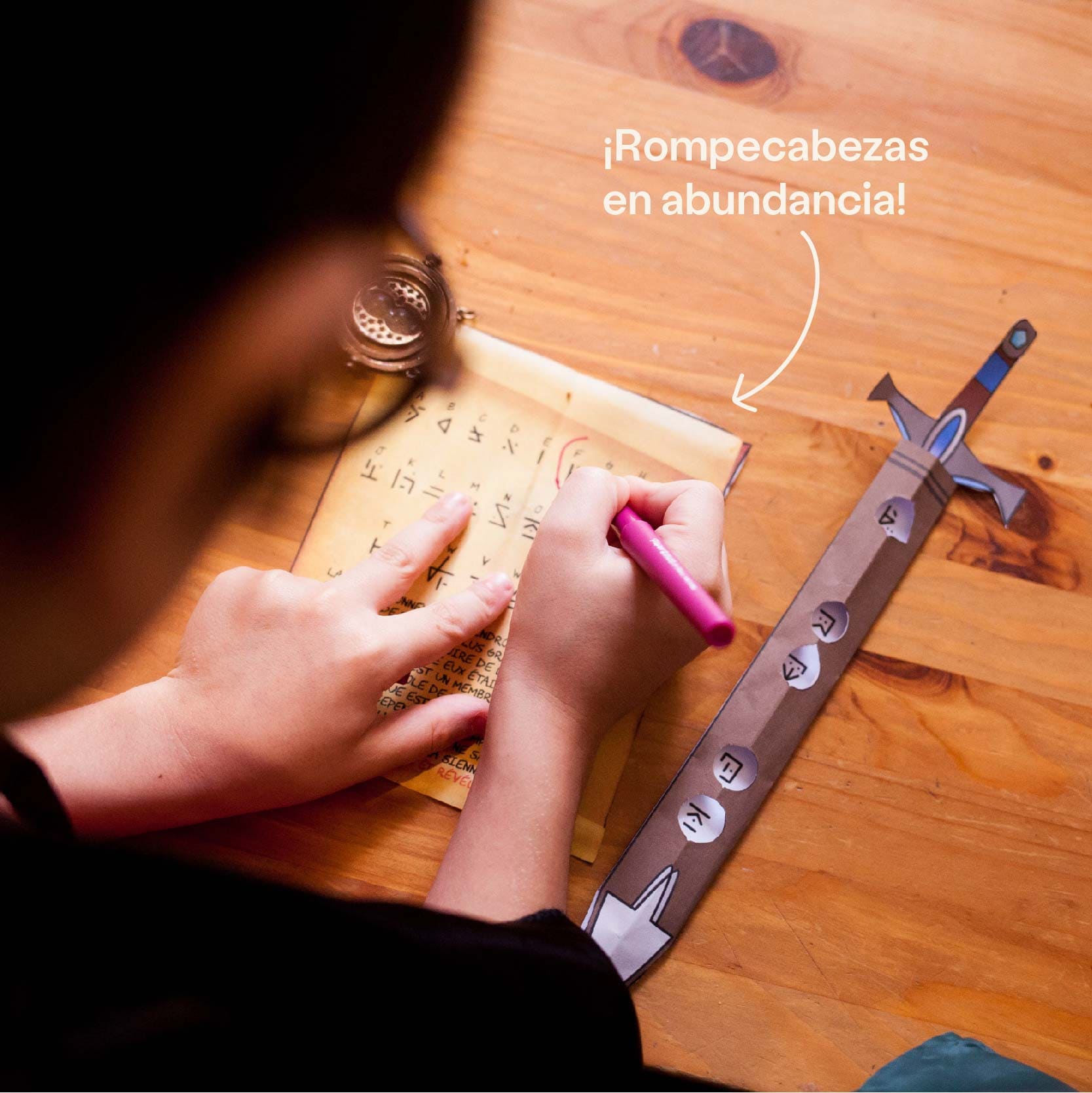 Escape Room Harry Potter - Escuela embrujada - Escape Kit niños