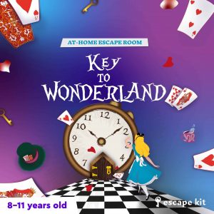 At-home Escape Room Alice in Wonderland - Escape Kit Kids