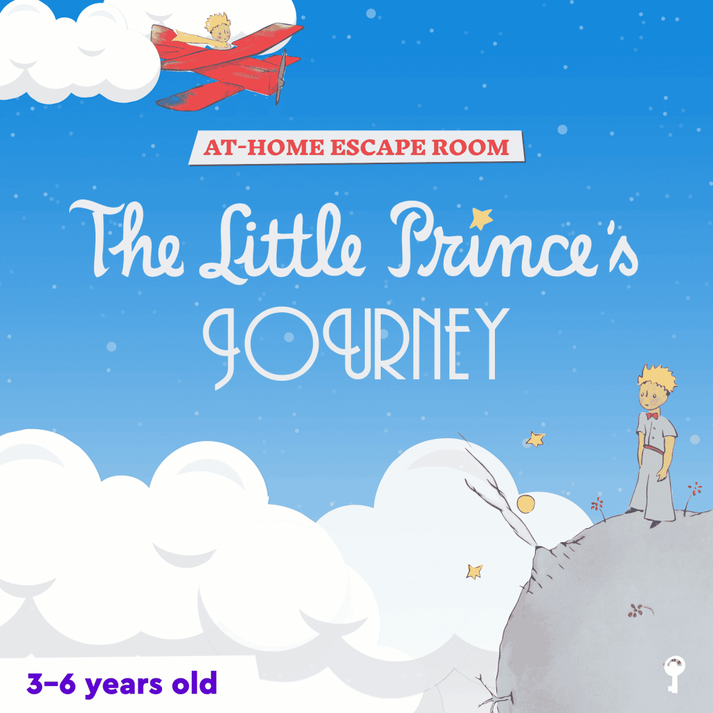Escape Room at home The journey of the Little Prince – Escape Kit