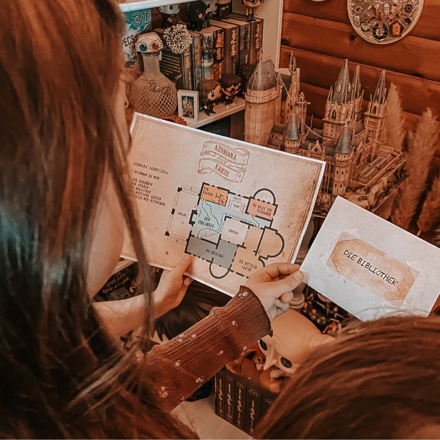 Escape Game Harry Potter - Ecole Ensorcelée - Escape Kit enfants