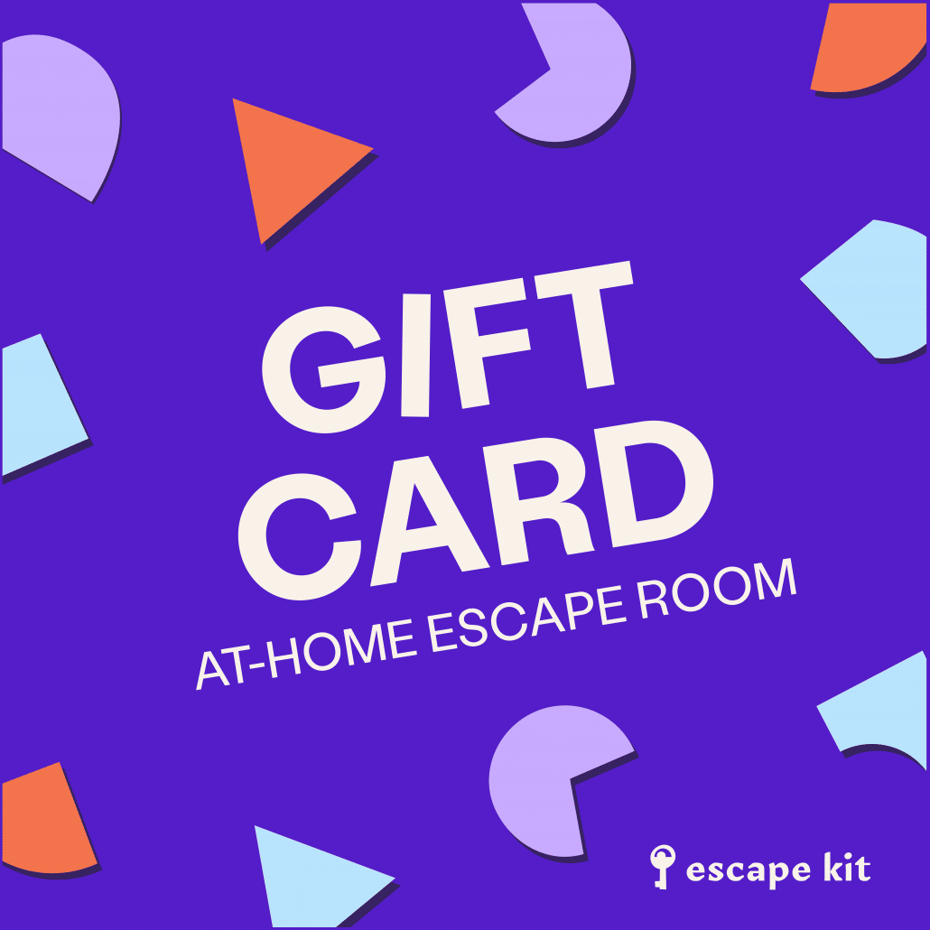 Offer an at-home Escape Game - Escape Room Gift Card