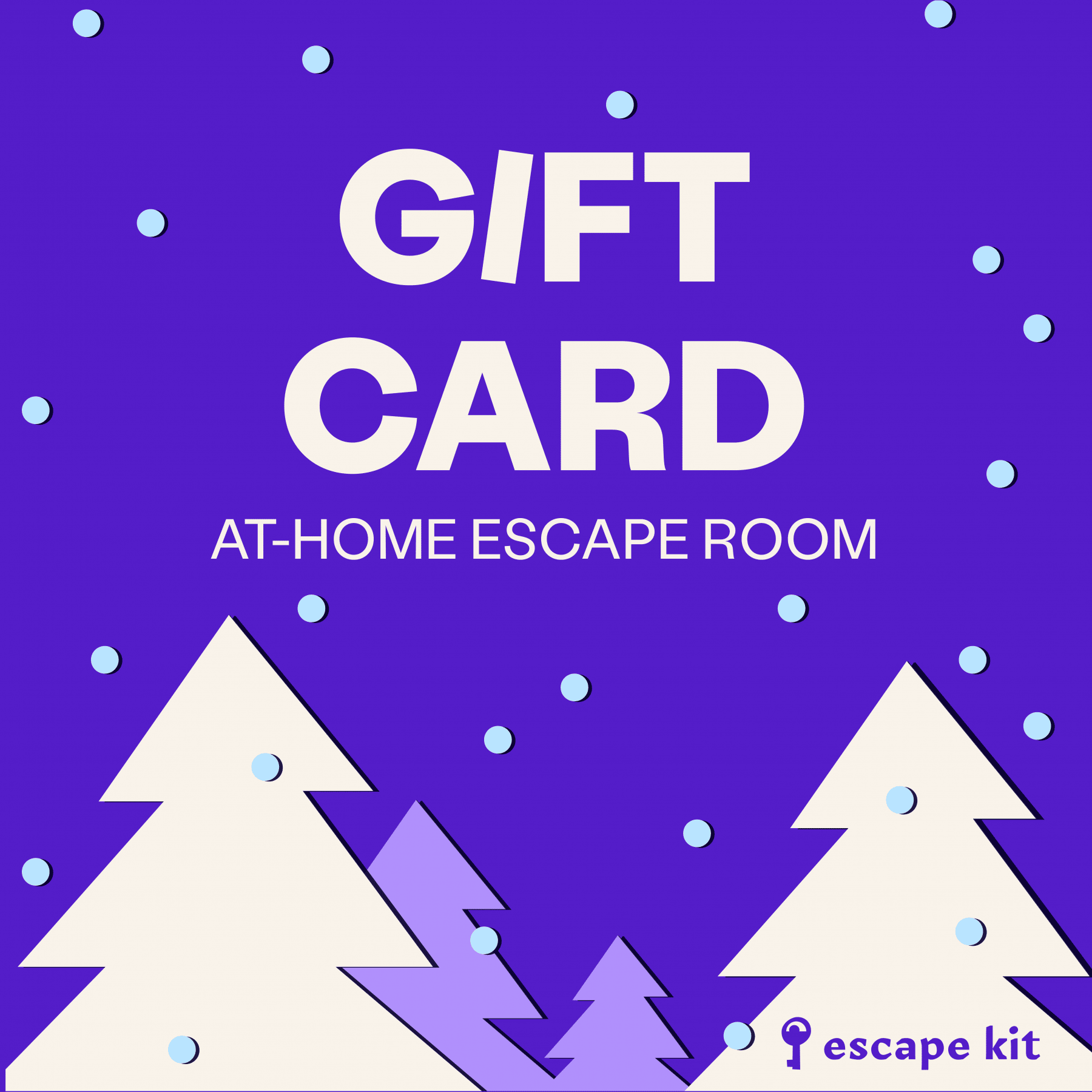 Offer an at-home Escape Game - Escape Room Gift Card