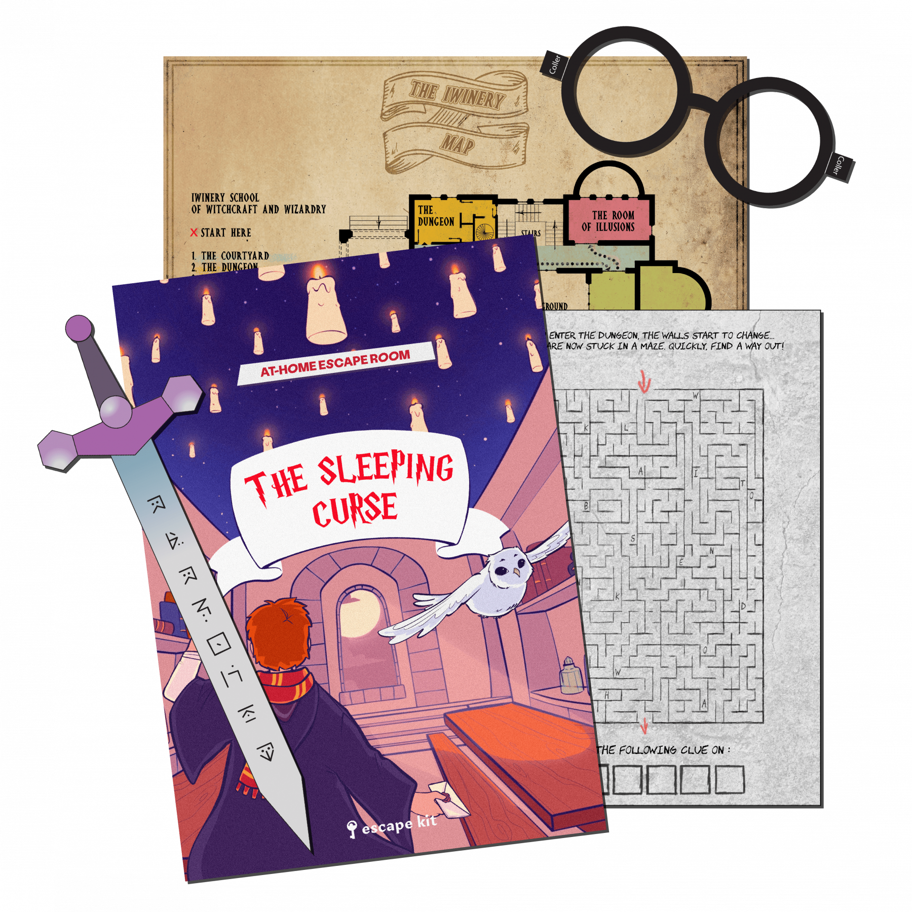 HARRY POTTER Escape Room for kids – The seeping curse