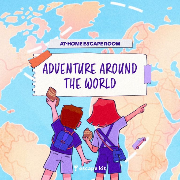 Escape Room for kids - Adventure around the world - Educational