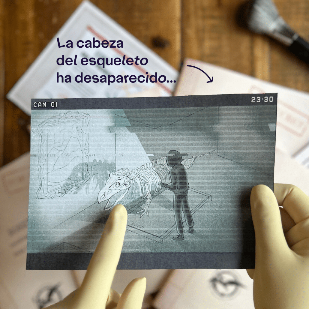 JUEGO DETECTIVES - Investigación en el museo - Escape Kit