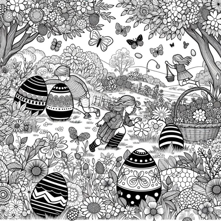Coloriage Pâques : 10 dessins à colorier pour célébrer la fête