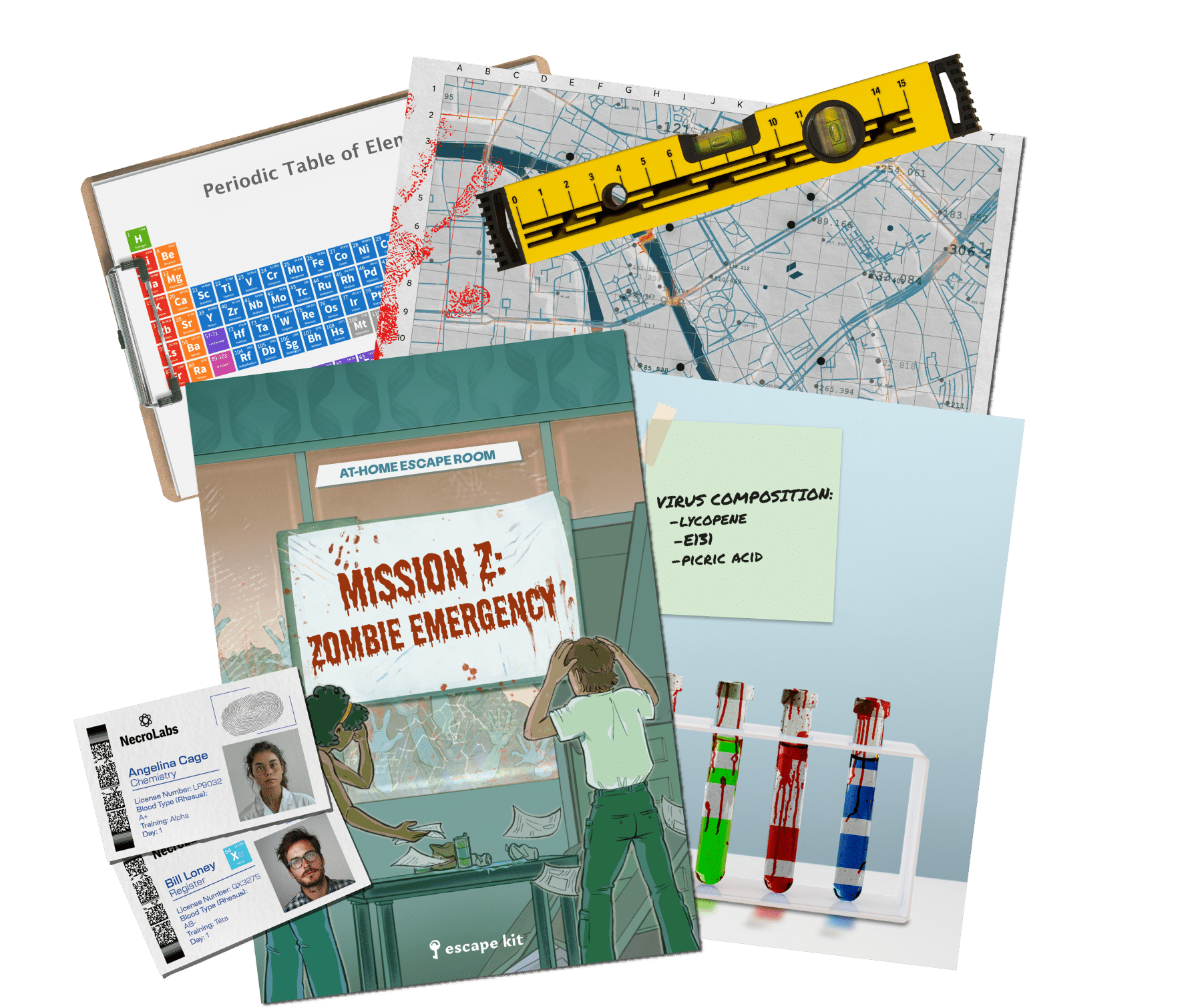 Escape Room Zombies - Mission Z: Zombie Emergency