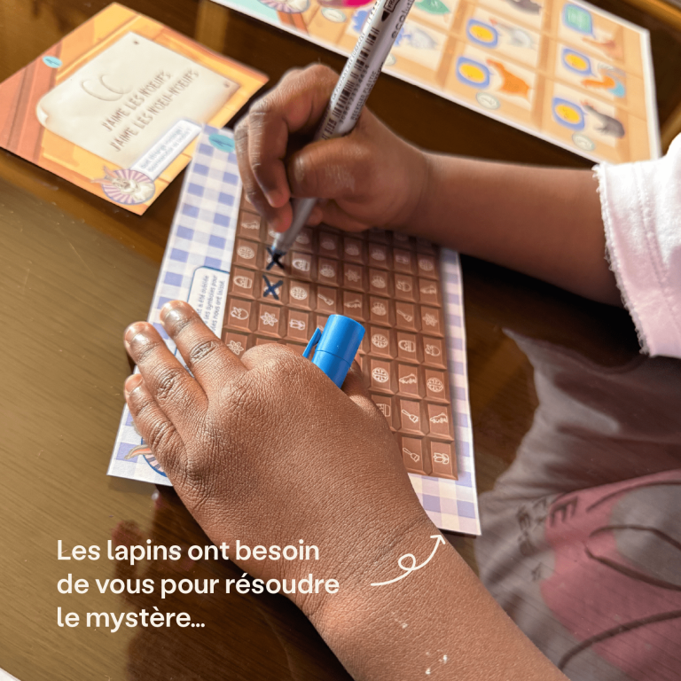 Jeu Pâques - Mystère des lapins de Pâques - Escape Kit