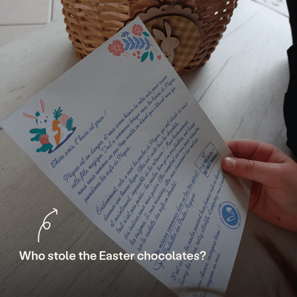 Easter game - Easter Bunnies' Mystery - Escape Kit