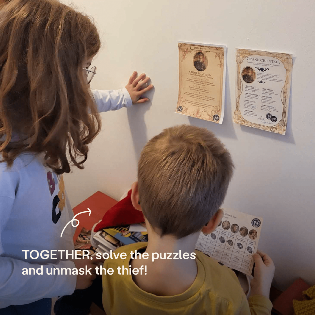 Family Escape Room - The case of the stolen jewels