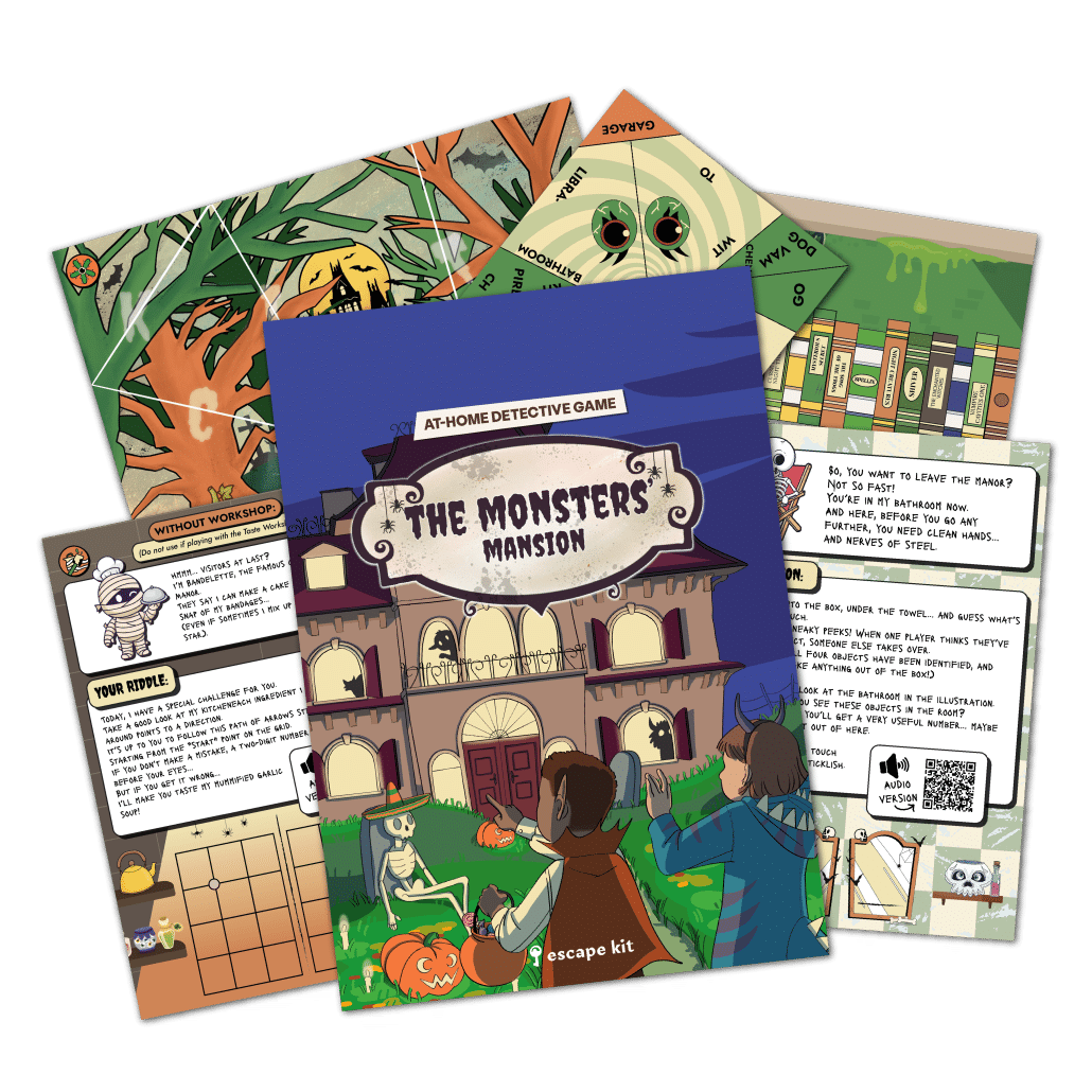 Monsters’ Mansion – Printable Halloween Escape Room for Kids